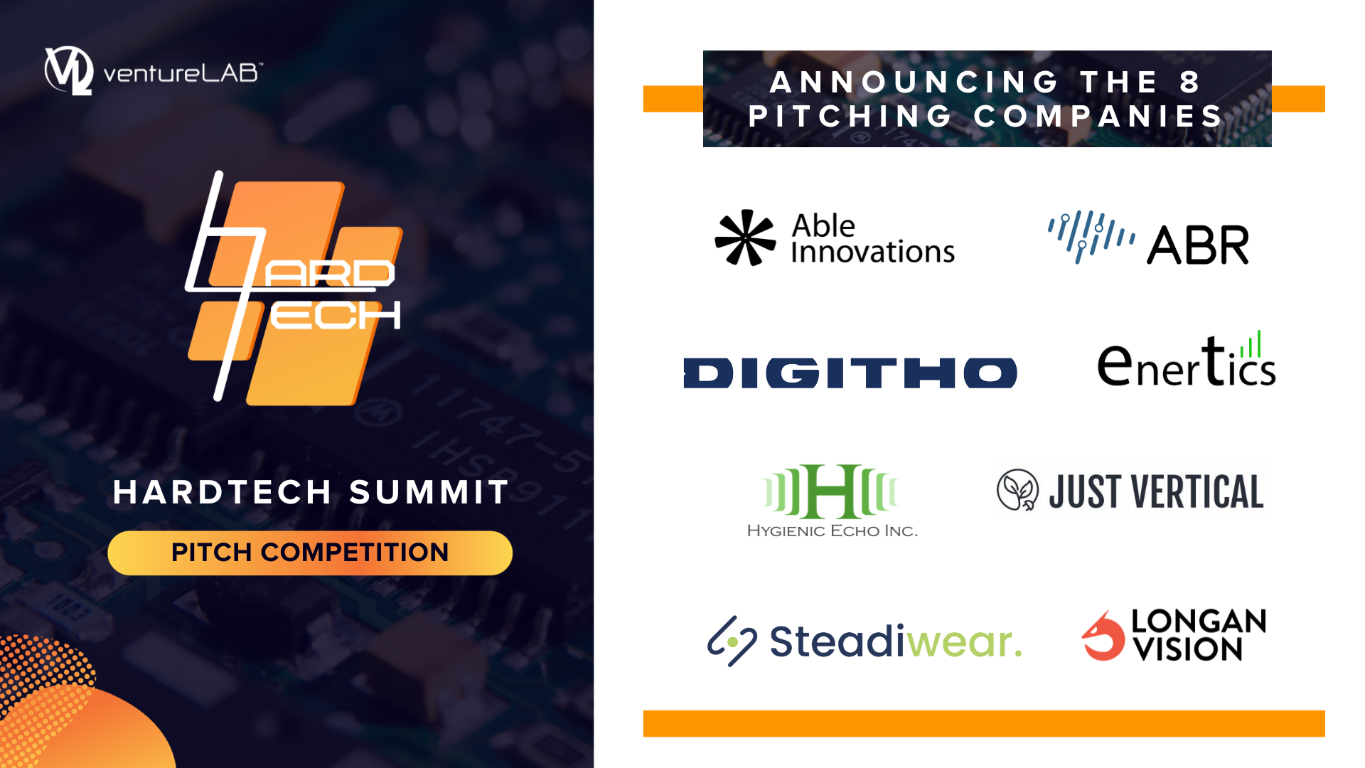 ventureLAB Announces 8 Finalists Ahead of HardTech Pitch Competition | ventureLAB